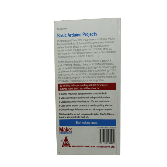 Makerskartmake Basic Arduino Projects
